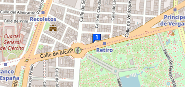 Parking Serrano Retiro, C. Alcalá, 73, Salamanca, Madrid, teléfono +34 ...